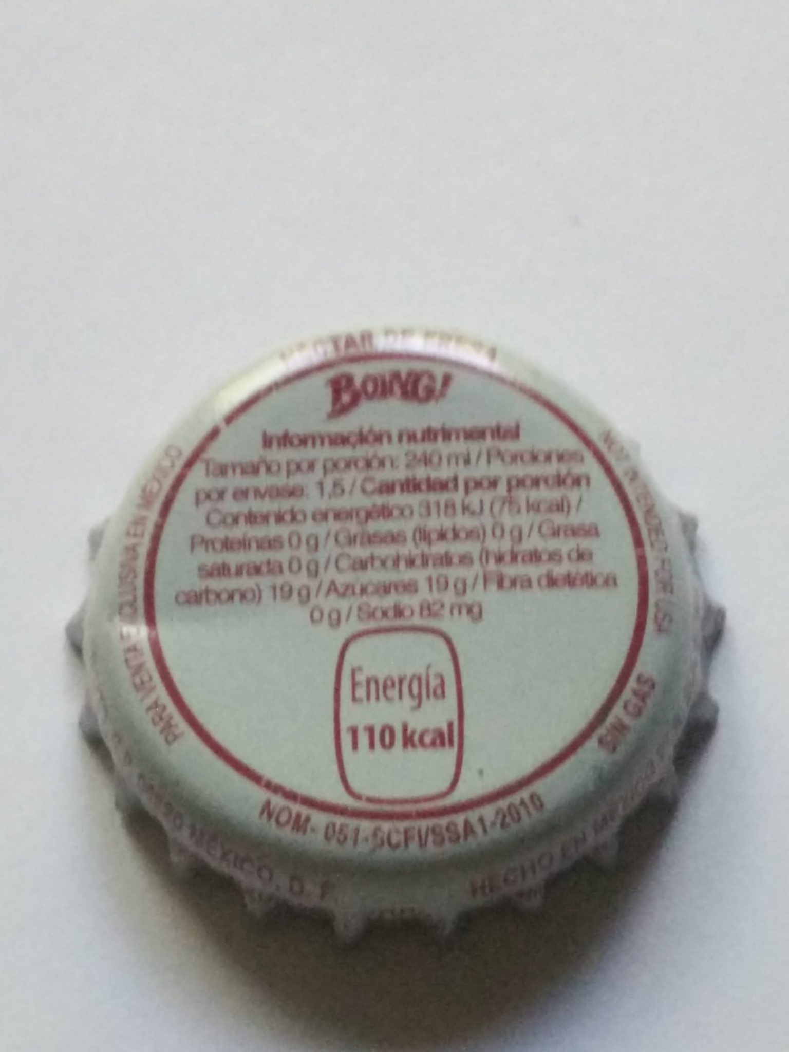 BOING NECTAR DE FRESA ENERGIA 110 KCAL | Cervezas Coleccion